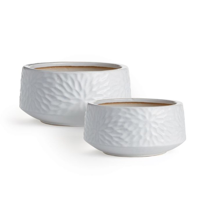 EMMY LOW POTS, SET OF 2 | Ivystone