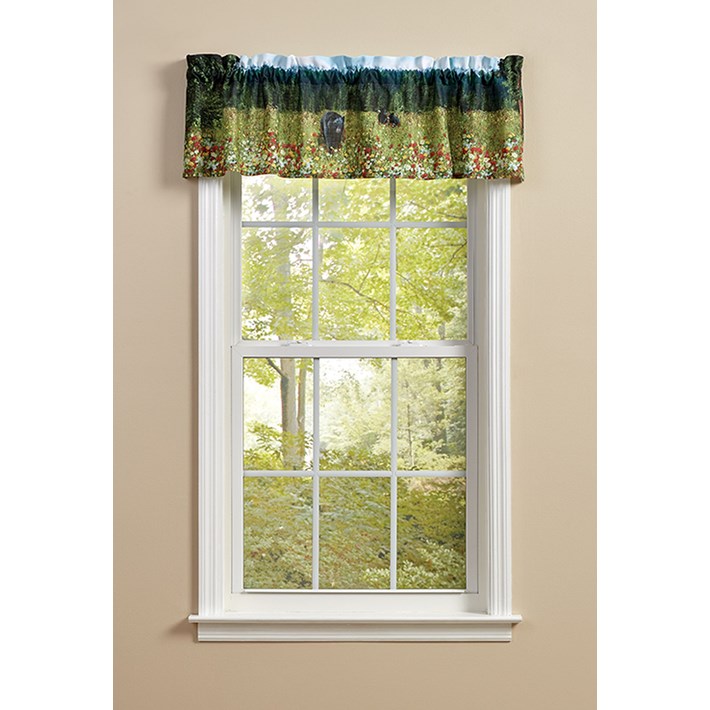 HELLO BEAR VALANCE 60X14 | Ivystone