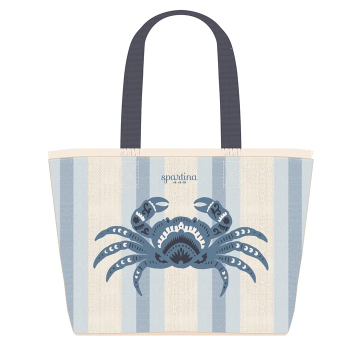Beach Tote Blue Crab | Ivystone