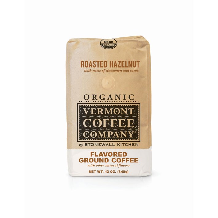 VCC Organic Roasted Hazelnut Ground Coffee 12oz | Ivystone