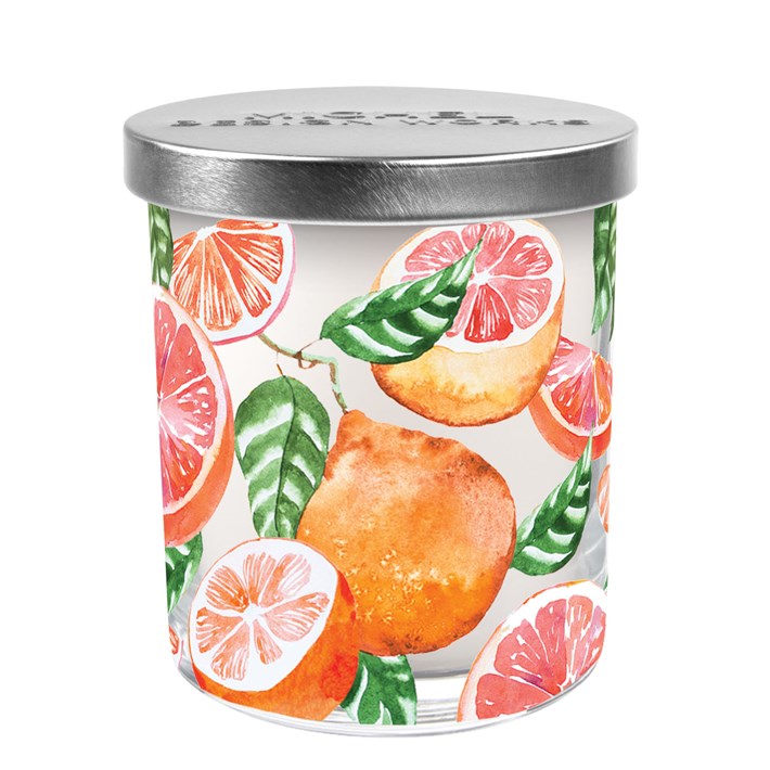 MDW Pink Grapefruit Candle Jar with Lid | Ivystone