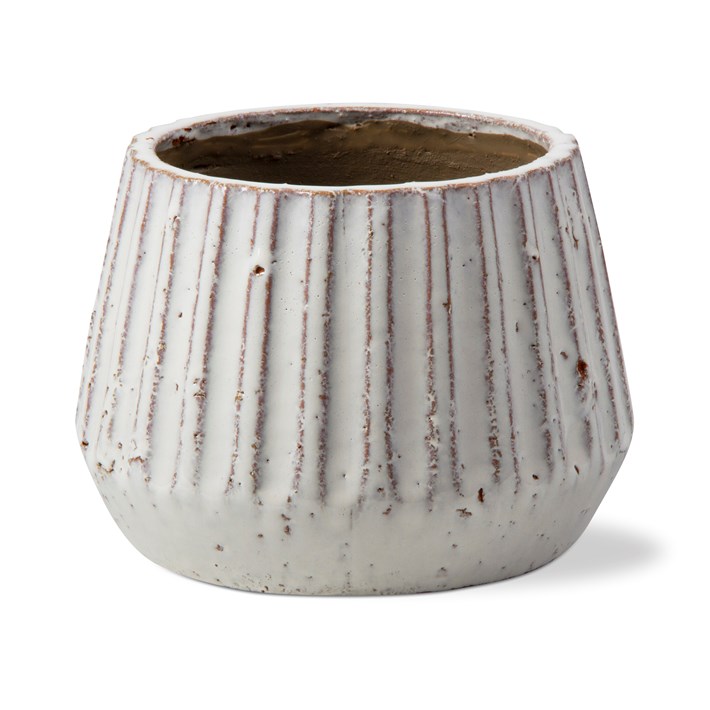 LAGUNA RIBBED PLANTER LARGE | Ivystone