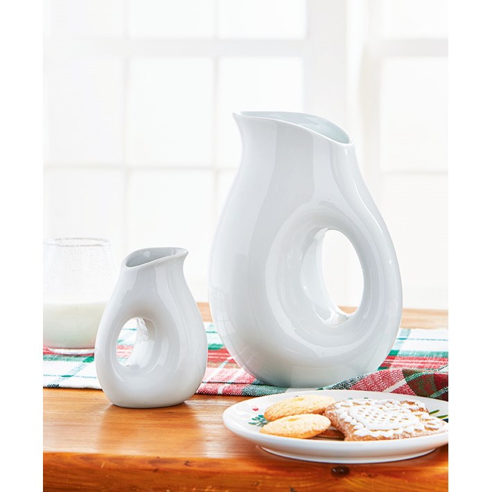 WHITEWARE OVAL PITCHER LG | Ivystone