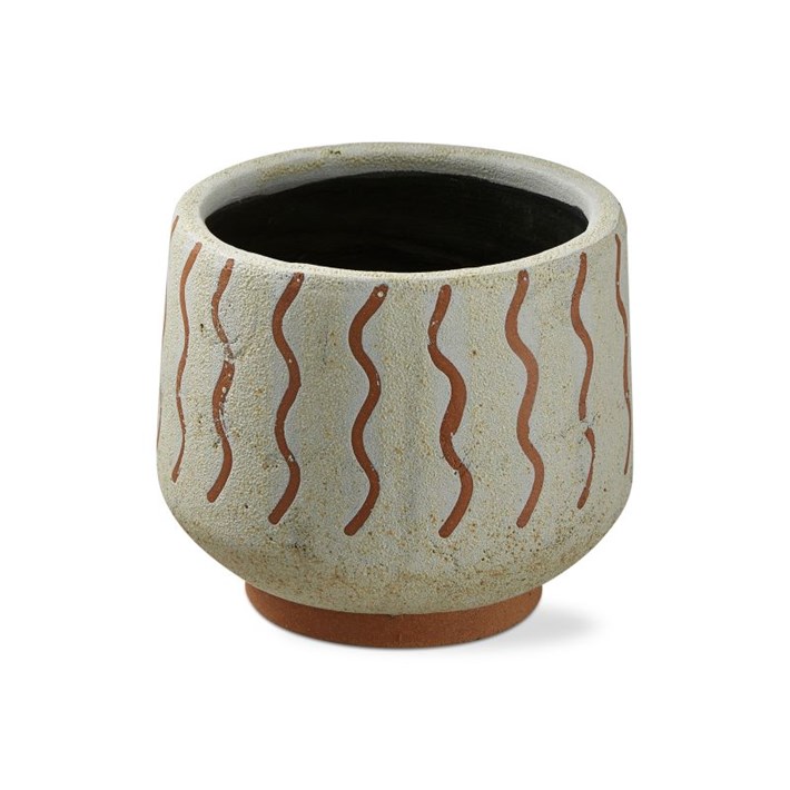 GEO FOOTED PLANTER LARGE | Ivystone