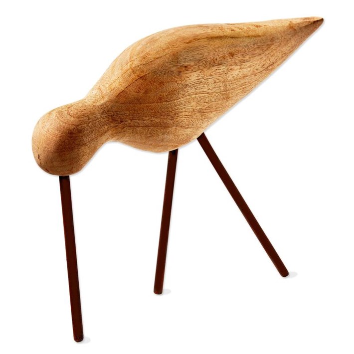 SAND PIPER BIRD DECOR OBJECT TALL | Ivystone