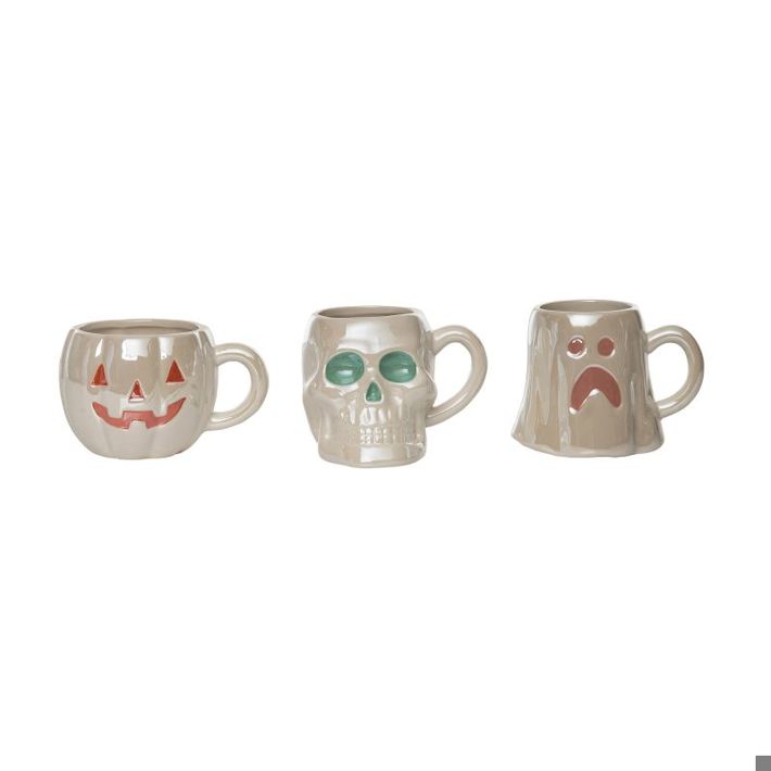 Dol Iridescent Spooky Mug 3 Asst | Ivystone