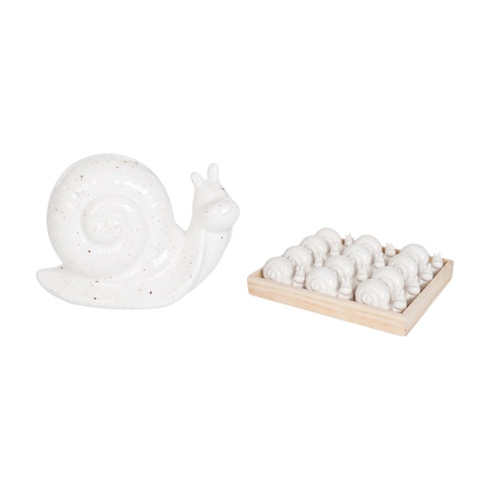 Mini Dol Snails in Wood Box S/12 | Ivystone