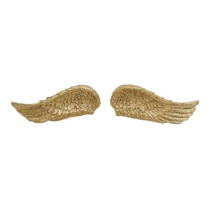 Res Gold Angel Wing 2 Asst | Ivystone