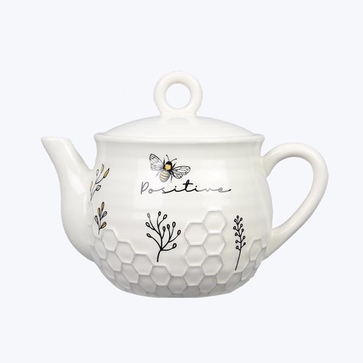 Honey Bee Ceramic Tea Pot | Ivystone