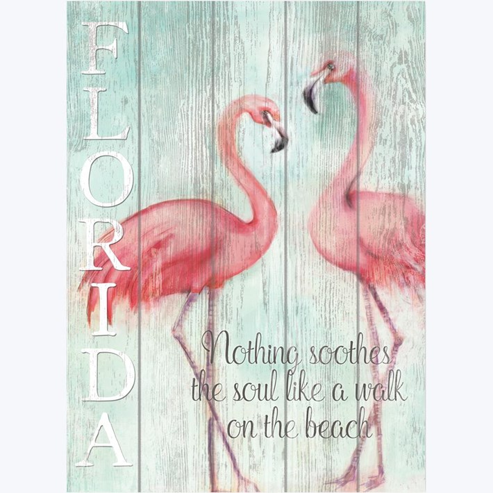 Wood Florida Wall Plaque | Ivystone