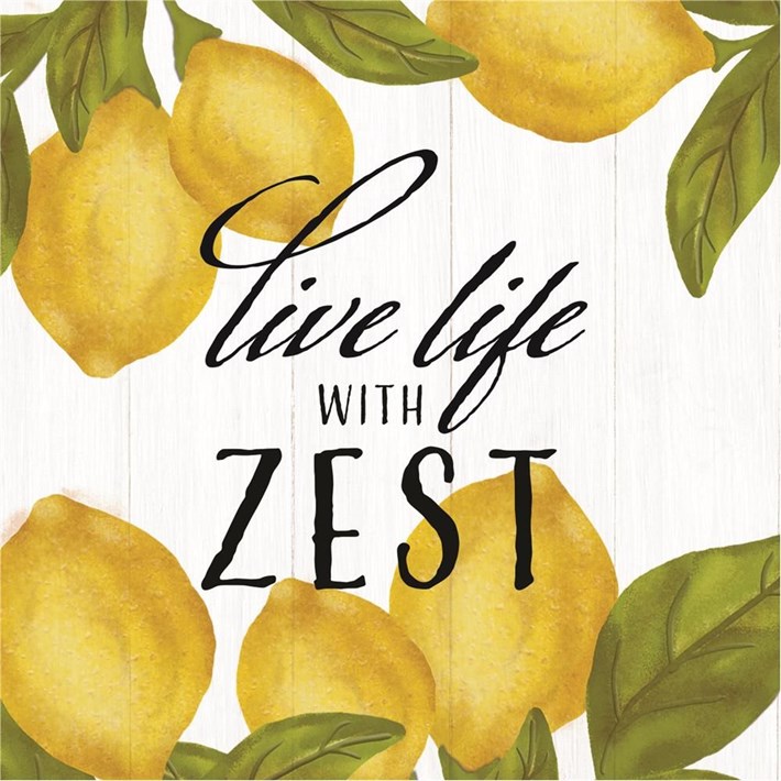 Wood Lemon Live Life Wall Plaque | Ivystone