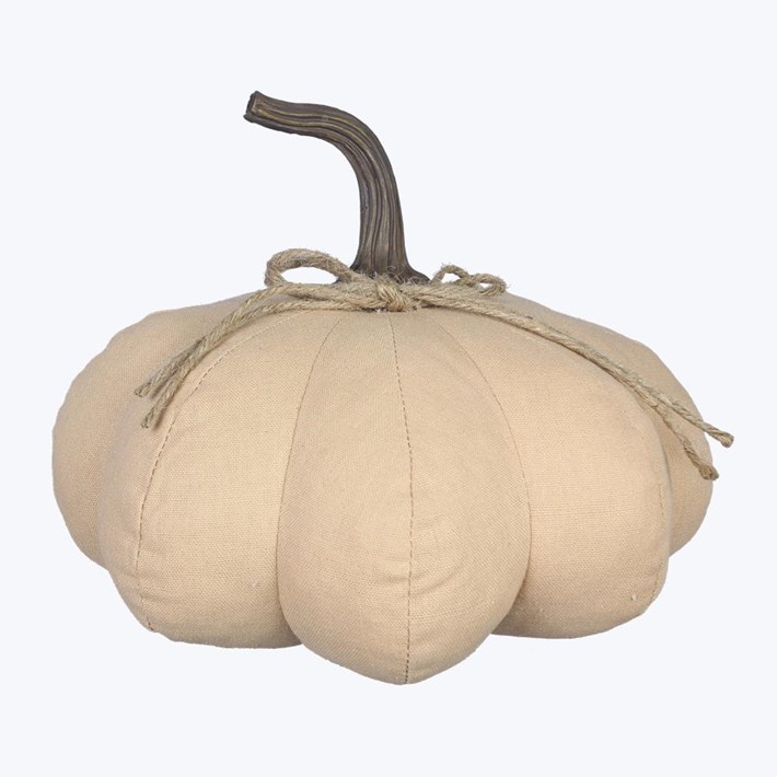 Fabric Tan Color Fall Pumpkin | Ivystone